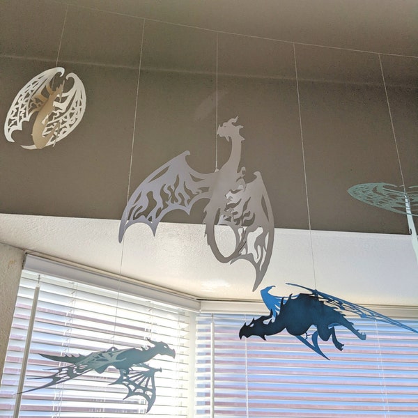 Water Dragon Papercraft - 3 Sizes - Sea Serpent Sculpture, Low Poly ...