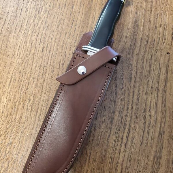Leather Knife Sheath for Buck 119 or 120 - Etsy