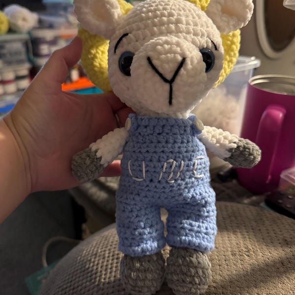 PATTERN: Reagan the Ram - Crochet Ram Pattern - Amigurumi Ram Pattern ...