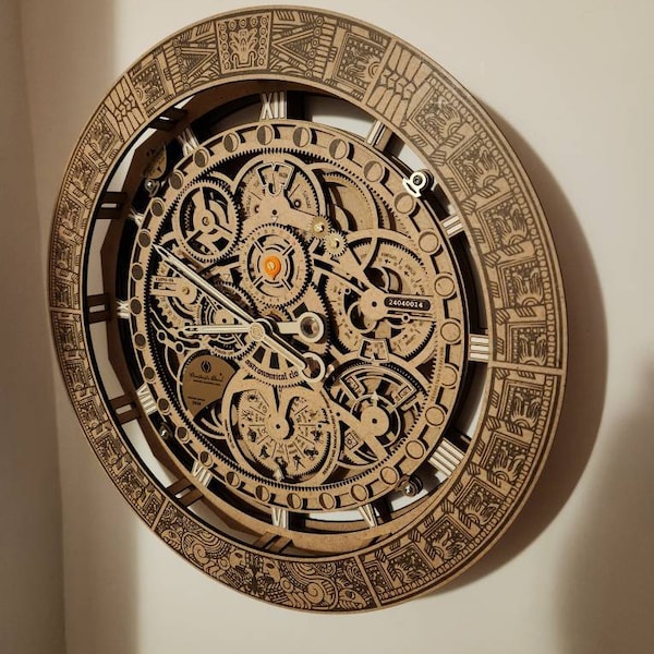 Hand Assembled Unique Astronomical Clock - a Luxury Gift With Steampunk ...