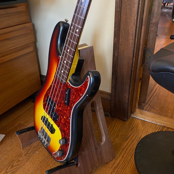 Red Oak Wood, Slay-frame Wood Guitar Stand - Etsy Canada