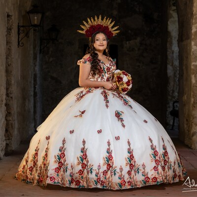Mexico Crown, Day of the Dead Crown, Flower Headpiece, Mexican Flower ...