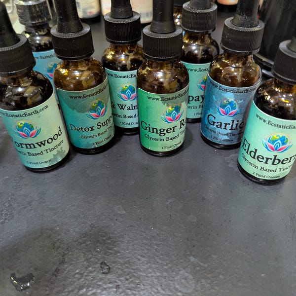 Frankincense & Myrrh Tincture - Two Bottle Combo Pack - Alcohol Base ...