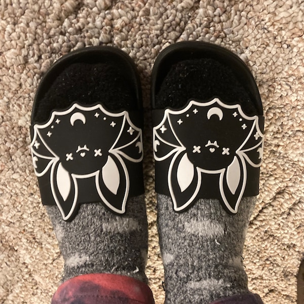 Bat Slides - Women's Sizes 6-11 - Etsy