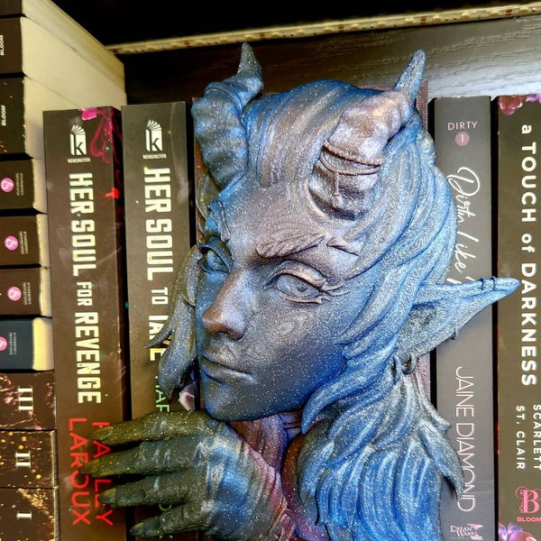 Fairy Book Nook 3D Printed Choose Color Fantasy Book Shelf Decor Book ...