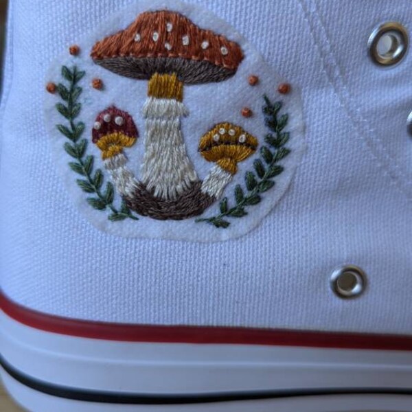 Mushroom Embroidery Pattern, PDF Pattern,diy Embroidery, Whimsy ...