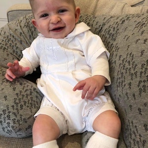 Pima Cotton Baby Gown-white With Pink Trim-baby Girl Coming - Etsy