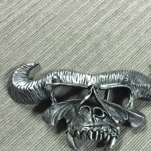 V2.0 Acme Brand DANZIG KISS SKULL Metal Belt Buckle Samhain - Etsy