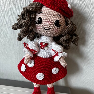 Crochet Pattern Lİlla Doll Amigurumi PDF English - Etsy