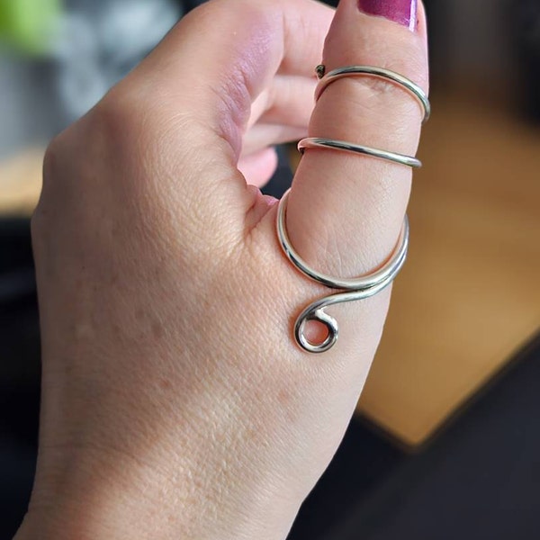 Thumb Splint MCP 925 Silver Ring, MCP Hyperextension Splint, Arthritis ...