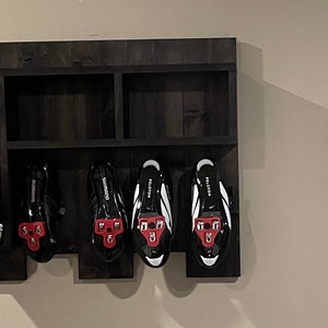 Exercise Home Gym Shoe and Towel Shelf Cycling Shoe Shelf Exercise Shoe ...