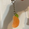 Fruit Keychain Dragon Fruit / Strawberry / Golden Pear / Apple Food ...
