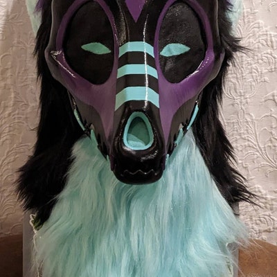 Toony Wolf Skull Mask Movable Moving Hinge Jaw 3D Printed - Etsy