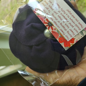 African Violet Corsage// DST African Violet Flower Pin//purple Felt ...