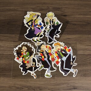 Gilderoy Lockhart Sticker Set | Etsy