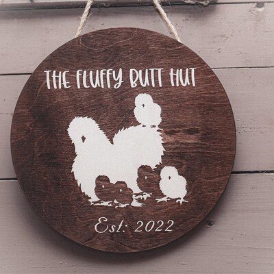 Beautiful Fluffy Silky Chicken Hen Rooster SVG Chicken Svg, Chicken Pet ...