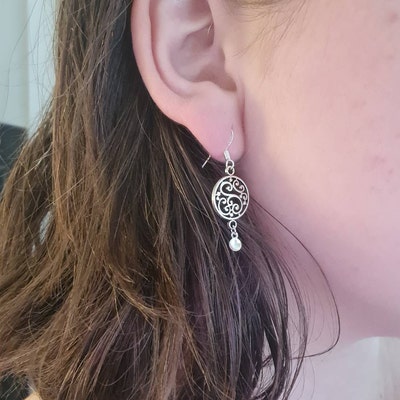 Synnove Sami Risku Style Norwegian Solje Silver Plated - Etsy