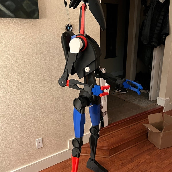 Life-size Battle Droid! Over 6 Feet Tall! DIY Model Kit! - Etsy