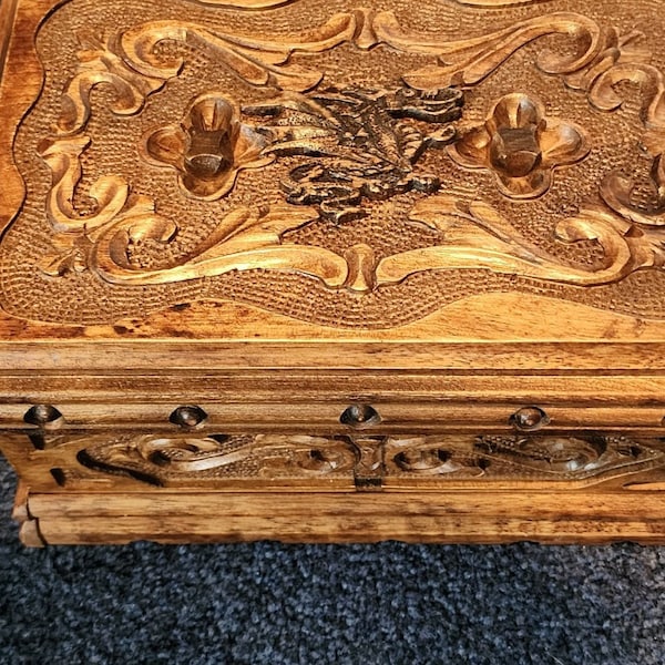 Extra Large Secret Box 8 Step Puzzle Box Treasure Box With Hidden Key ...