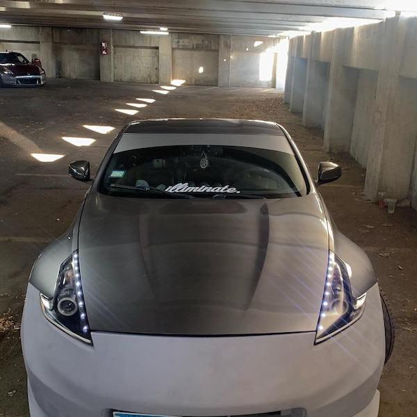 Illiminate Windscreen Sticker Deift Vinyl Stance Vdub JDM Graphic ANY ...