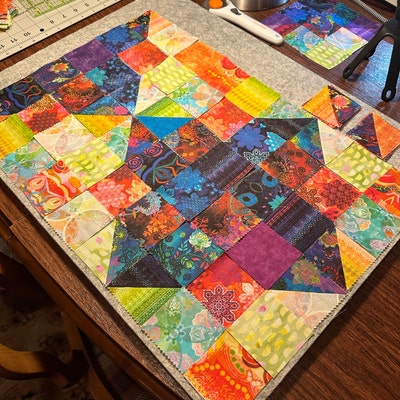 Spanish Row Houses Collage Pattern by Laura Heine is a Super - Etsy