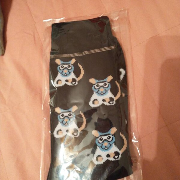 Lab Rat Socks Multipattern - Etsy