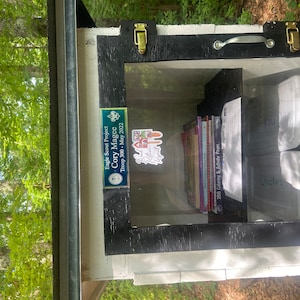 Black Outdoor QR Code Sign Barcode Plaque QR Code Plaque - Etsy