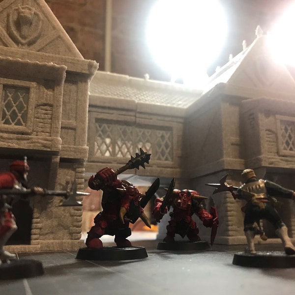 Guild Hall Table Top Terrain Building | Guild House | Tavern | D&D ...