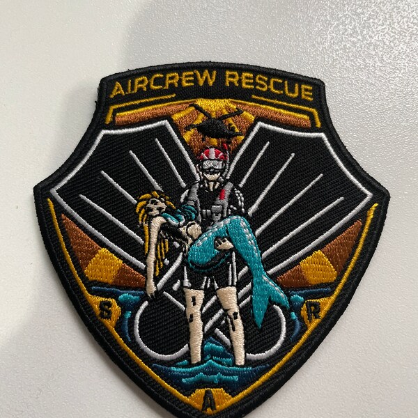 Navy Search and Rescue Swimmer SAR Naval Aircrew Swim Anchor Dove ...