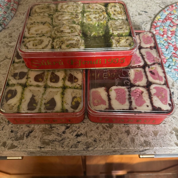 Personalized Luxury Turkish Delights, Same Day Shipping, Luxury Taste ...