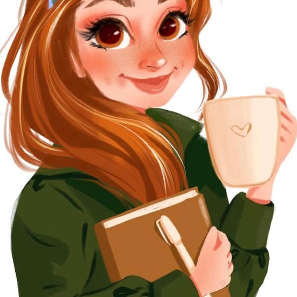 Custom Portrait Cartoon,cartoon Portrait From Photo,avatar,profile ...