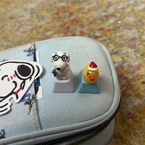 Kawaii Snoop Keycaps, Dog Keycaps, Animal Keycaps, Cute Keycaps - 1pc ...