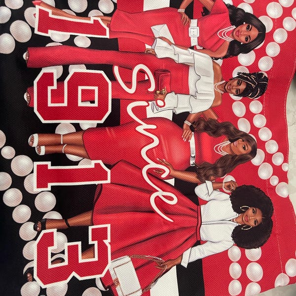 Delta Sigma Theta Umbrella - Inverted - Etsy