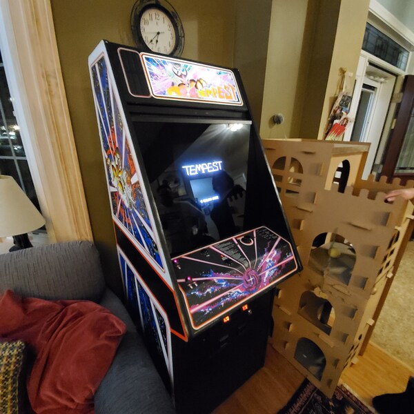 Original Stand up TEMPEST Arcade Game Machine, All New Art and ...