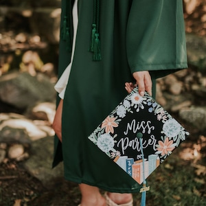 Grad Cap Topper Teacher, Graduation Cap for Teachers, Elementary ...