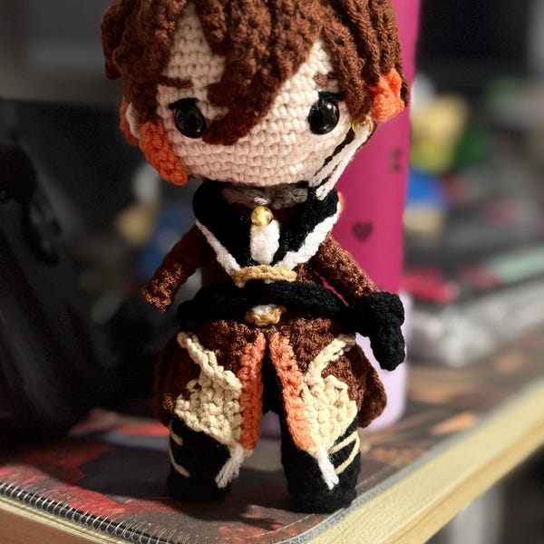 Crochet PDF Pattern: furina Chibi Amigurumi - Etsy