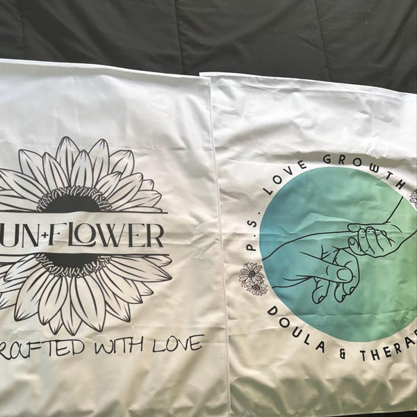 Custom Tent Banner, Canopy Vinyl Banner, Trade Show Banner, Event Tent ...