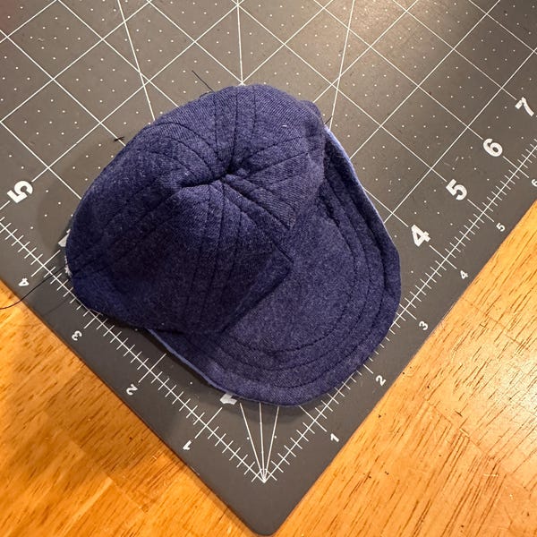 BJD Doll Baseball Cap Sewing Pattern - PDF With Instructions - 4 Sizes ...