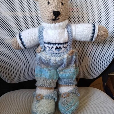 BO Rabbit / Bunny Toy Knitting Pattern / Lapland Visitors Part 1 / Plus ...