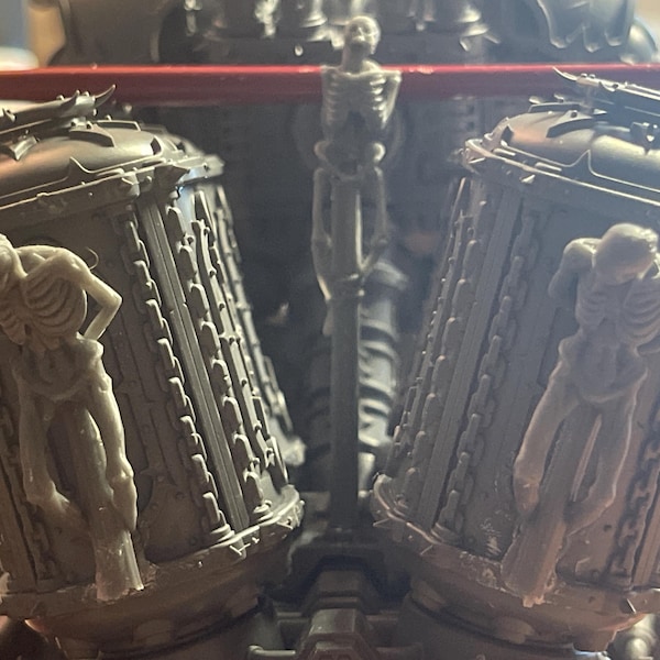 Impaled Skeletons - 28mm 32mm 40mm Printable Scenery Shadowfey Wilds ...