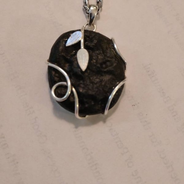 Moldavite Stone Pendant, Large Moldavite Crystal, Authentic Moldavite ...