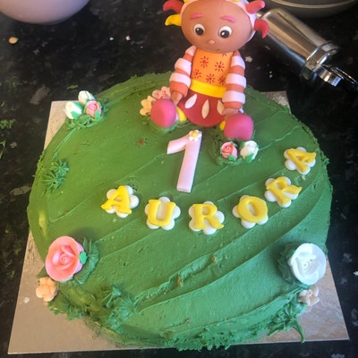 Upsy Daisy in the Night Garden Birthday Handmade Cake Topper Set Sugar ...