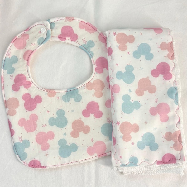 Magical Mouse Fabric Retro Mickey Mouse Fabric Magic Kingdom Fabric ...