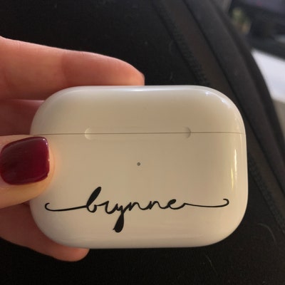 Airpods Sticker Airpods Decal Name for Airpods Custom Airpods Vinyl ...
