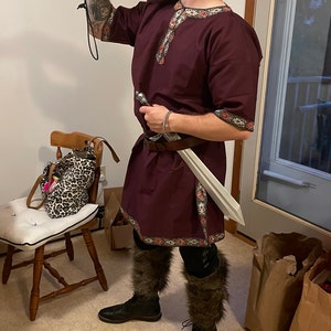 Medieval Viking Battle Tunic - Etsy