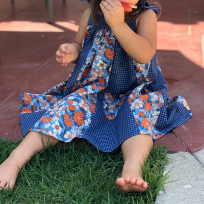 Girl and Baby Sundress Sewing Pattern Daisy Sundress Digital Pdf ...