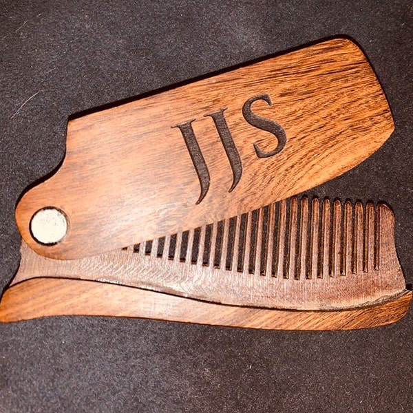 Wooden Comb | Engraved Wood Comb | Groomsmen Wood Comb | Groomsman Gift ...