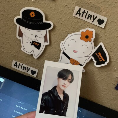 ATEEZ Hehetmon Stickers Vinyl Waterproof - Etsy