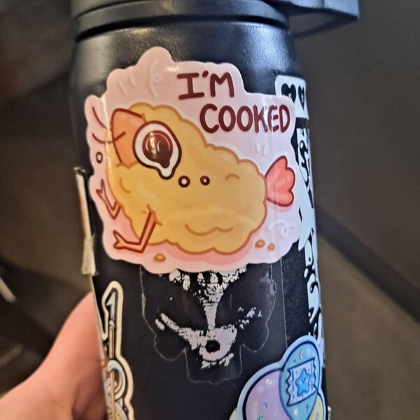 Iso-tired Rubber Ducky Isopod Bug Nature Glossy Waterproof Sticker ...