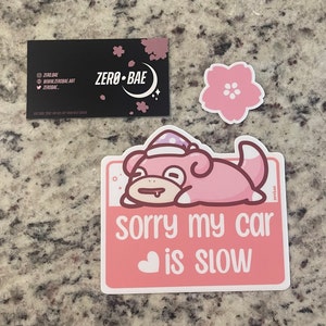 Anxious Nervous Driver Vinyl Sticker - Etsy